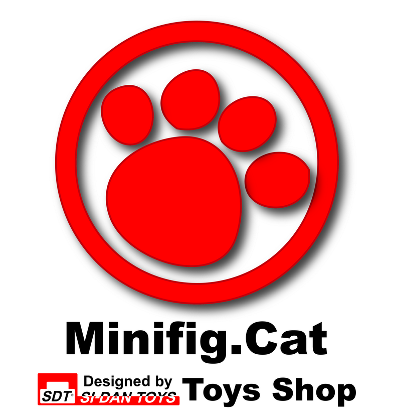 Minifig Cat — Forest Moon Bricks