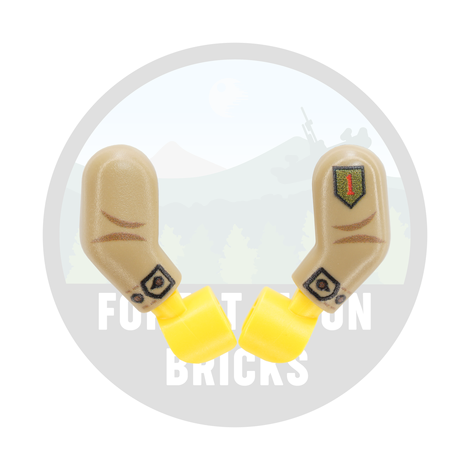 Minifig Arms — Forest Moon Bricks