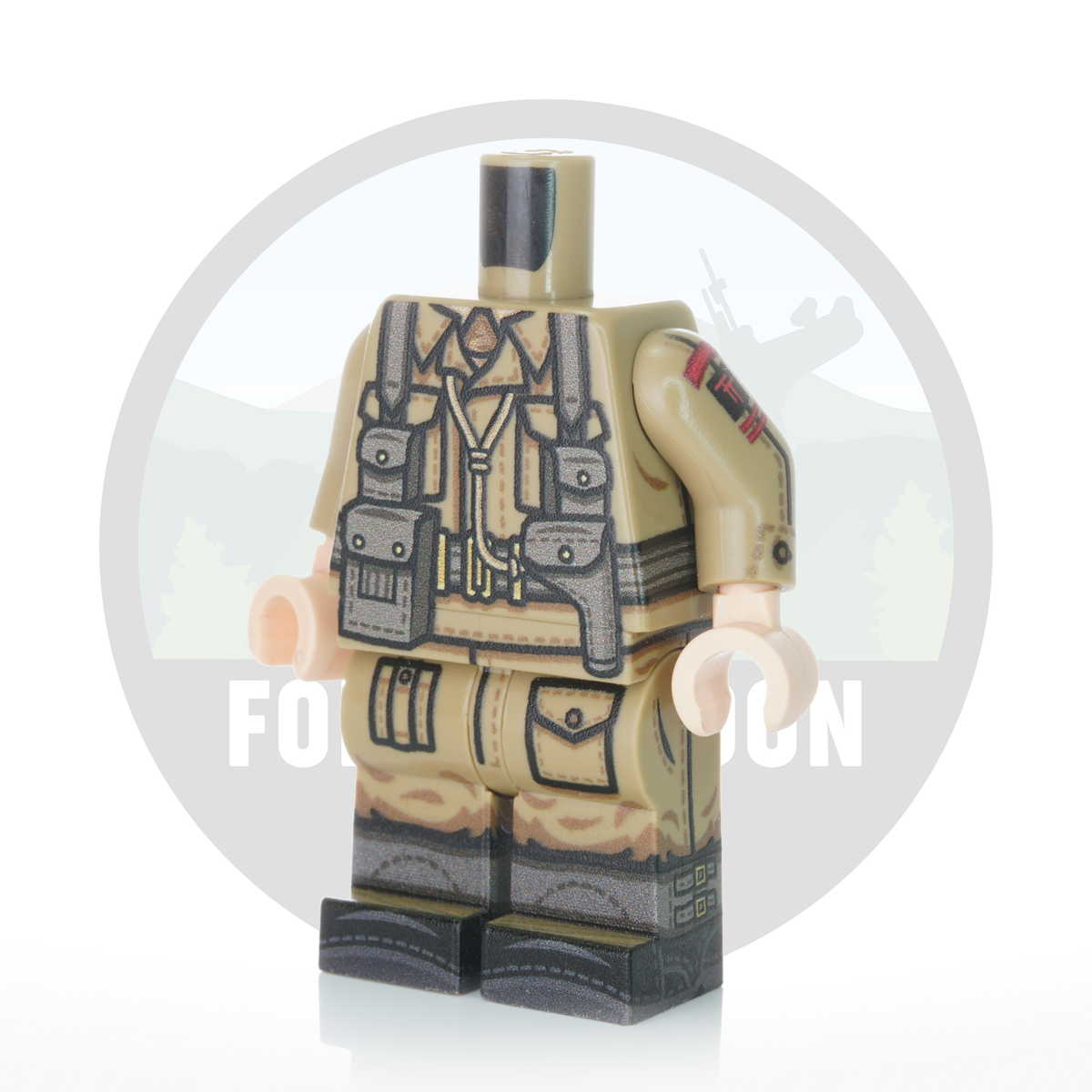 WWII British Officer — Forest Moon Bricks