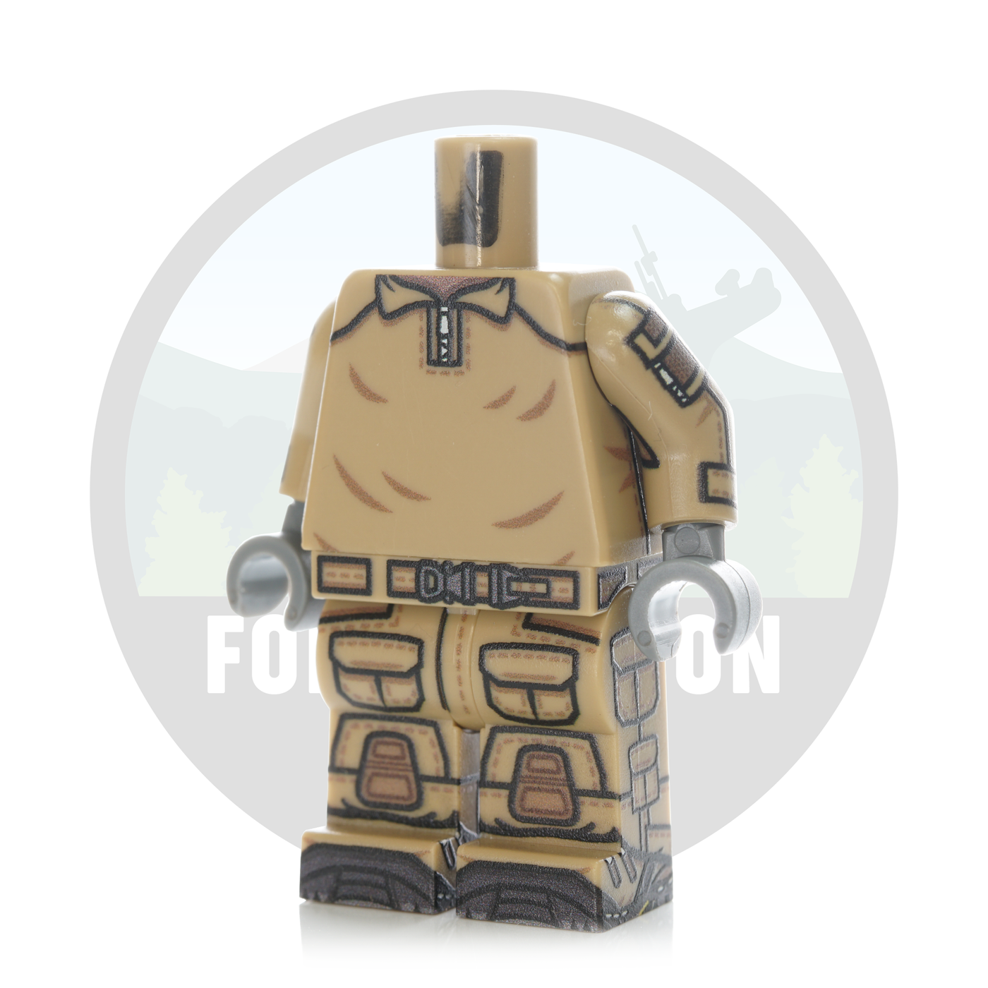 Combat Uniform - Dark Tan — Forest Moon Bricks
