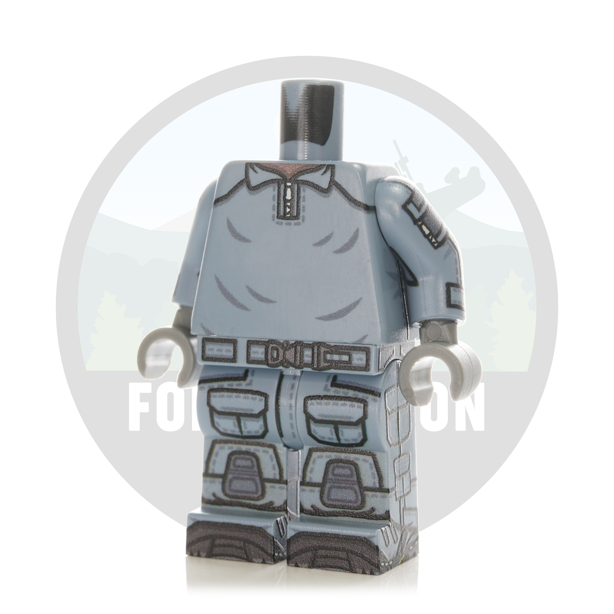 Combat Uniform - Sand Blue — Forest Moon Bricks