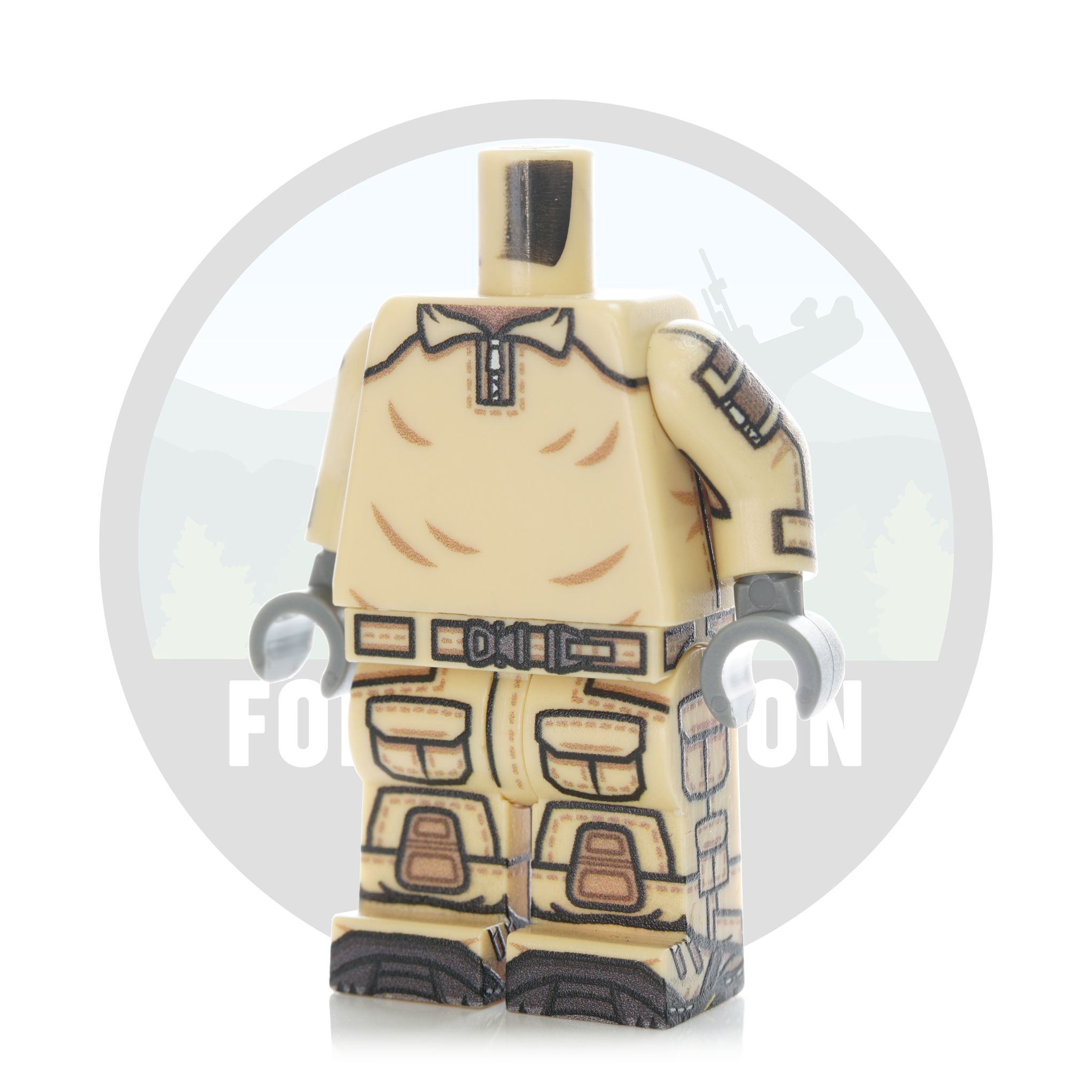 Combat Uniform - Tan — Forest Moon Bricks