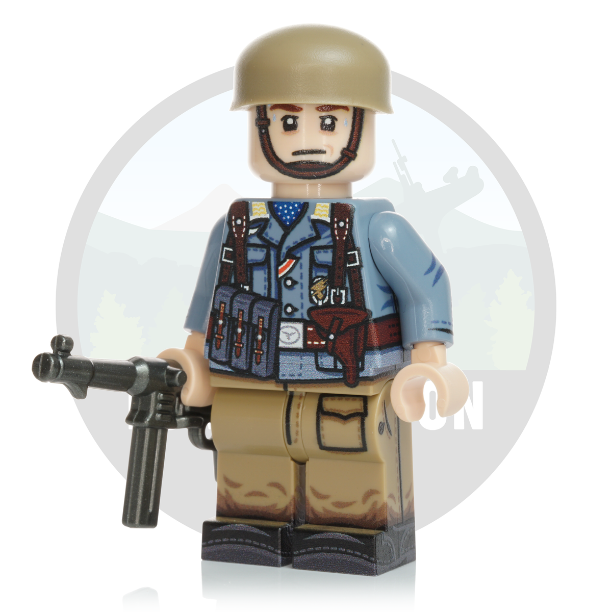 LIMITED EDITION - Fallschirmjäger NCO #3 — Forest Moon Bricks