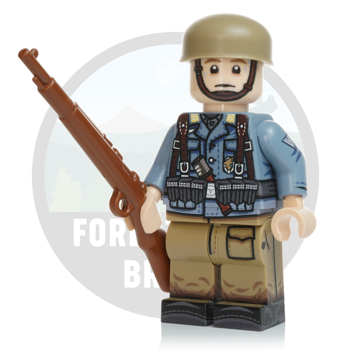 LIMITED EDITION - Fallschirmjäger Obergefreiter #1 — Forest Moon Bricks