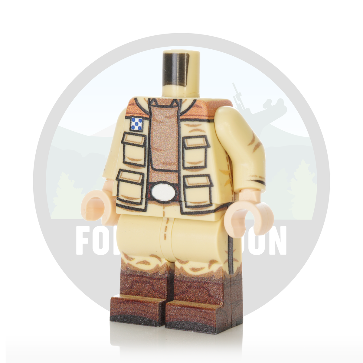 Rebel Fleet Captain — Forest Moon Bricks