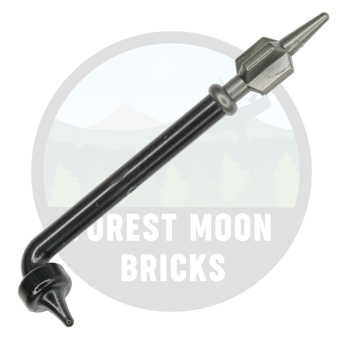 BrickArms Gaffi Stick RELOADED (Black/ Gunmetal) — Forest Moon Bricks