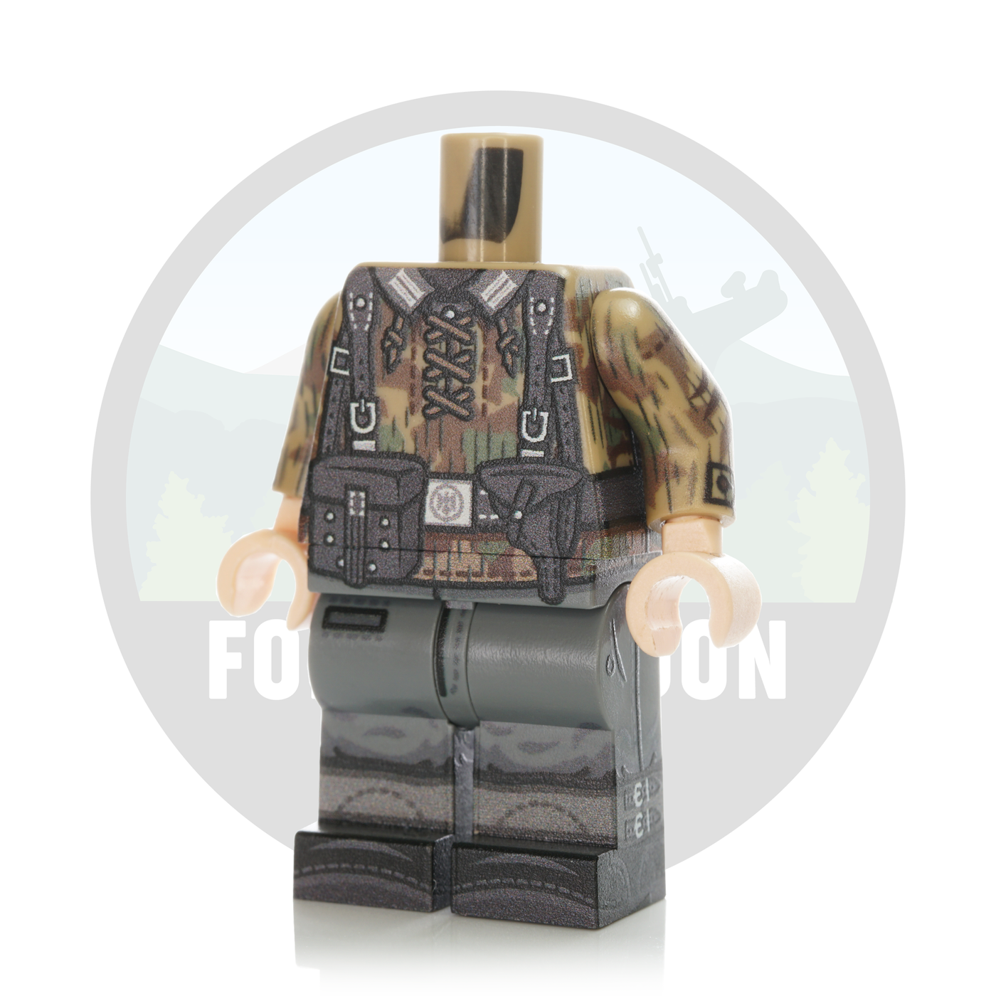 German Splinter Smock - MG Gunner — Forest Moon Bricks