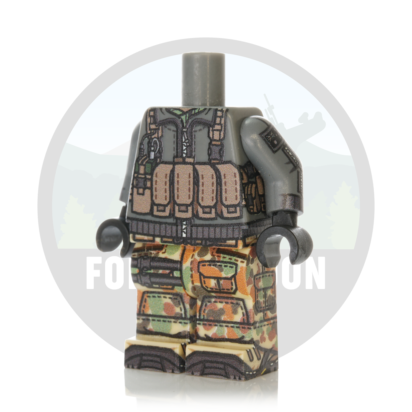 Task Force Operator - Dark Tan/ Auscam — Forest Moon Bricks