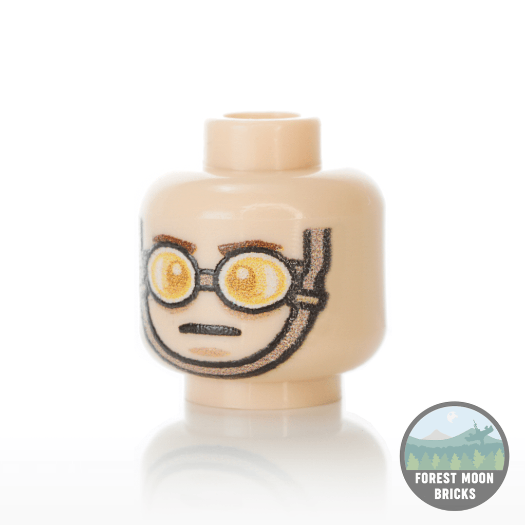 British Chinstrap Head #11 — Forest Moon Bricks