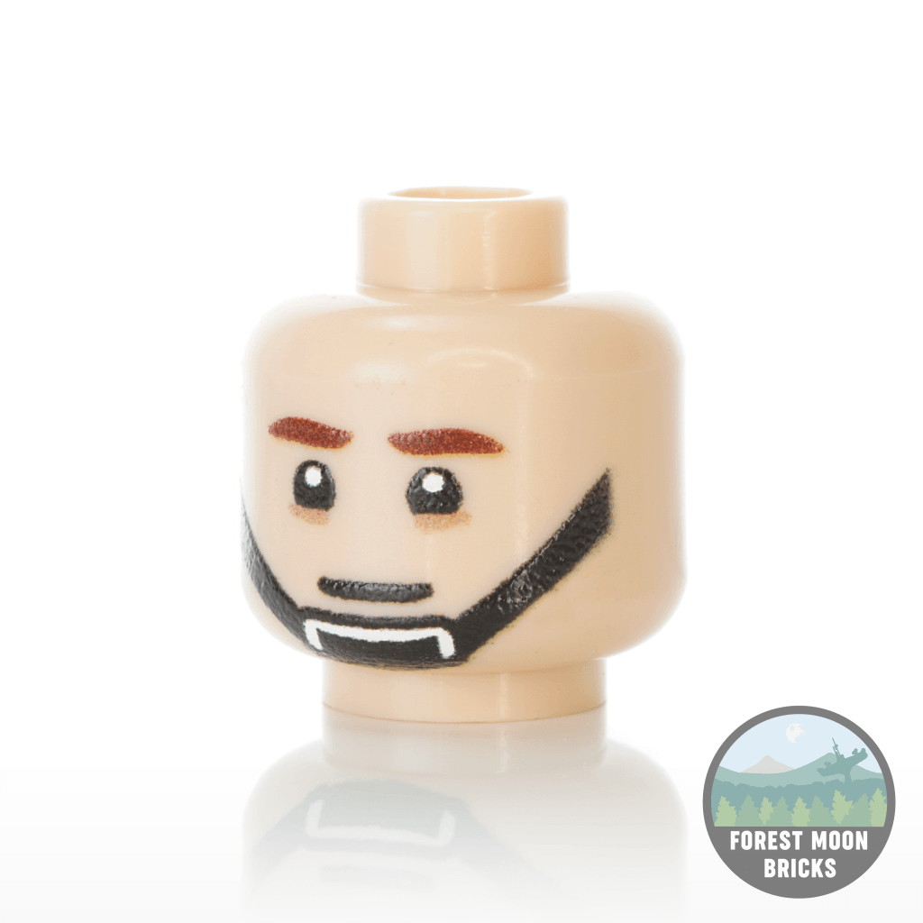 Rebel Smile Head — Forest Moon Bricks