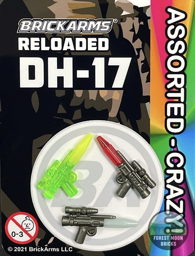 BrickArms DH-17 RELOADED (Crazy Colours) — Forest Moon Bricks