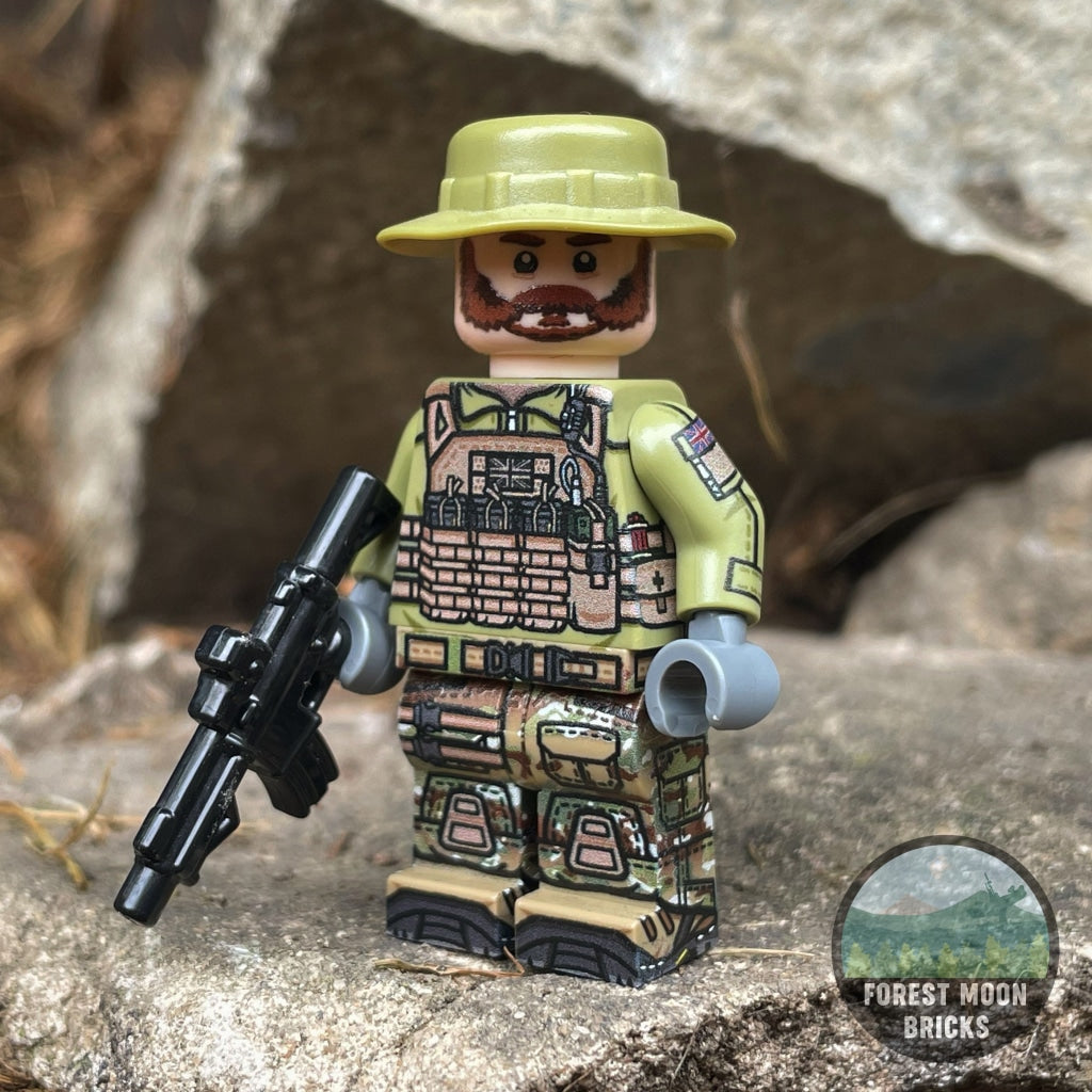 British SAS Captain - Olive Green — Forest Moon Bricks