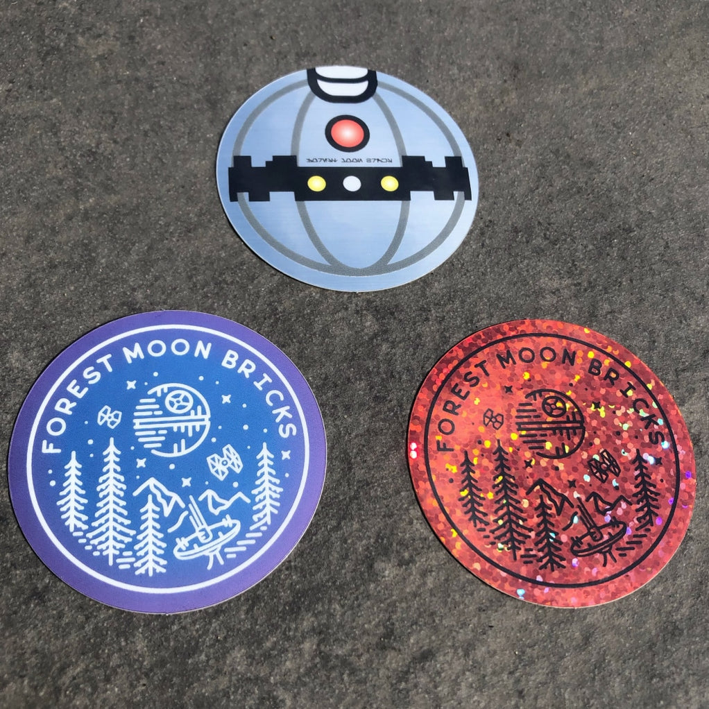 FMB Sticker Pack- Series 1 — Forest Moon Bricks